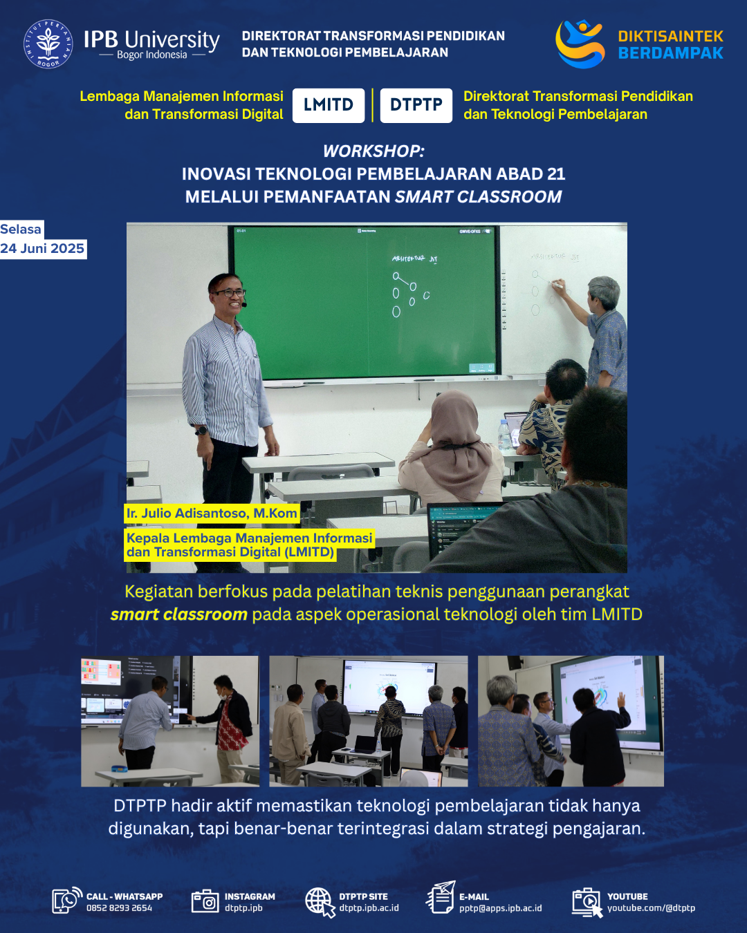 2025 DTPTP IPB University Tegaskan Peran Strategis dalam Integrasi ...